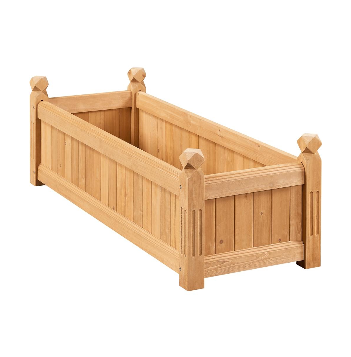 Click here for Yaheetech Wood Rectangular Garden Planter Raised G... prices