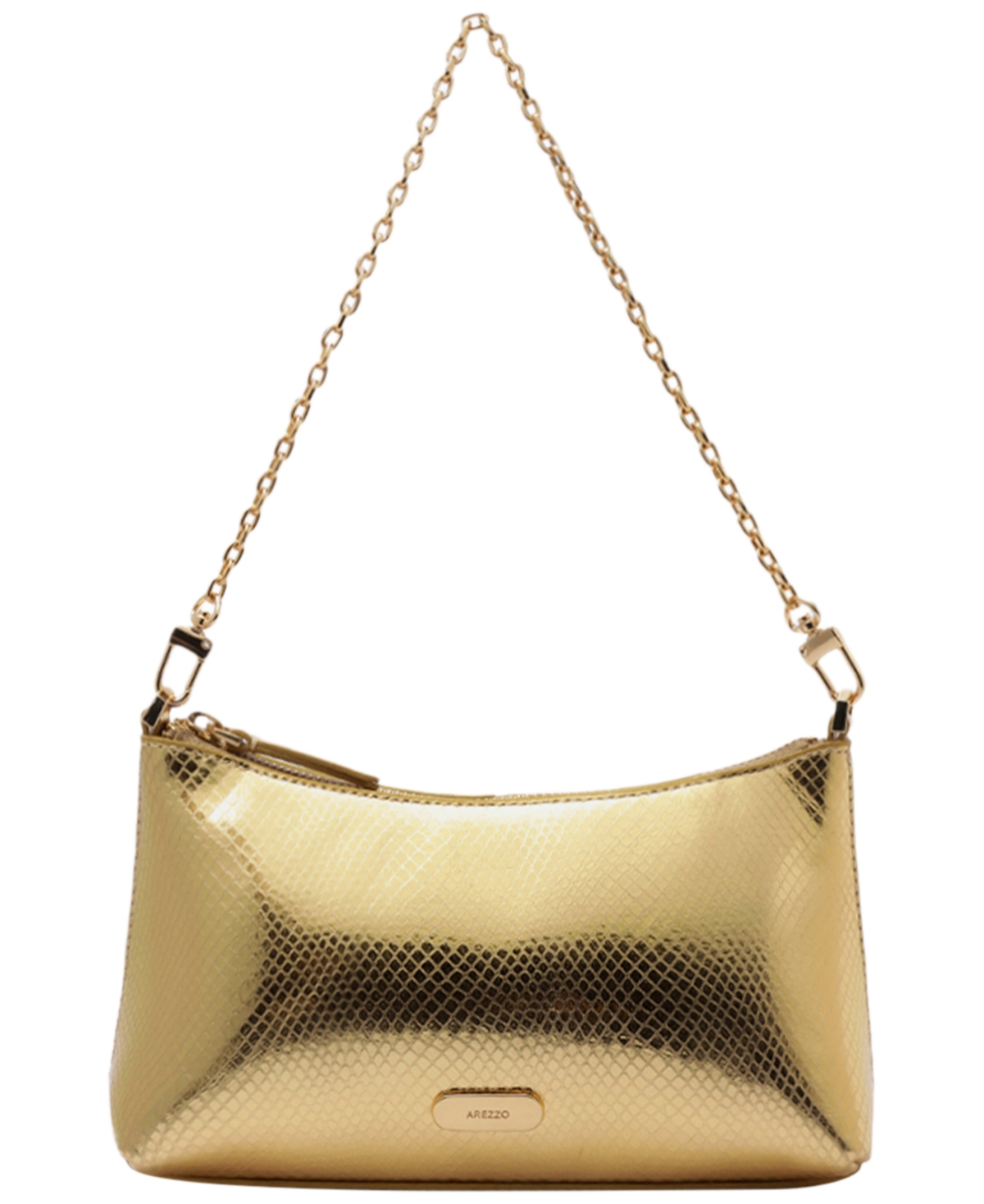 Click here for Arezzo Ivory Mini Crossbody Handbag - Gold prices