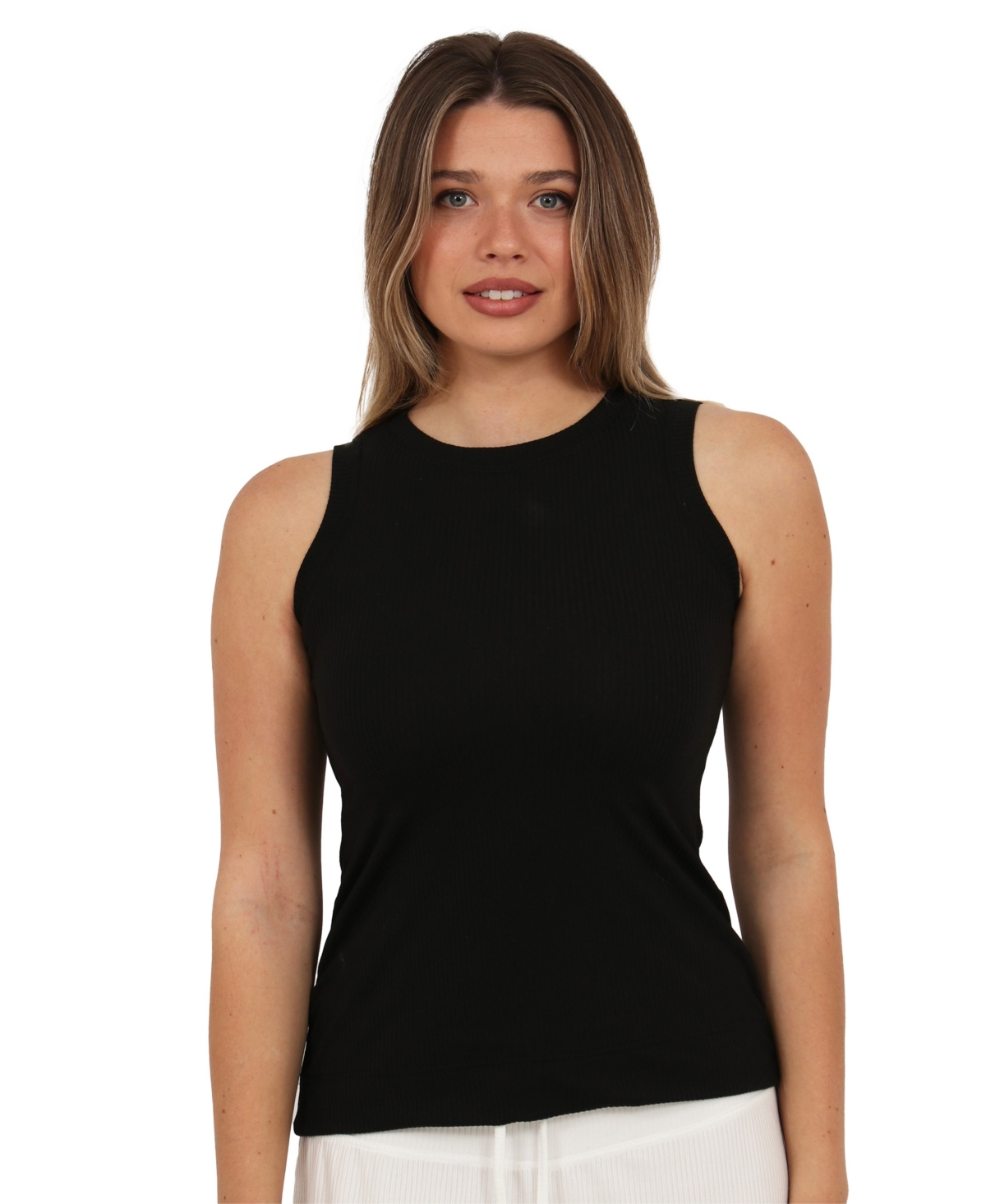 Click here for 24seven Comfort Apparel Womens Ribbed Knit Sleevel... prices