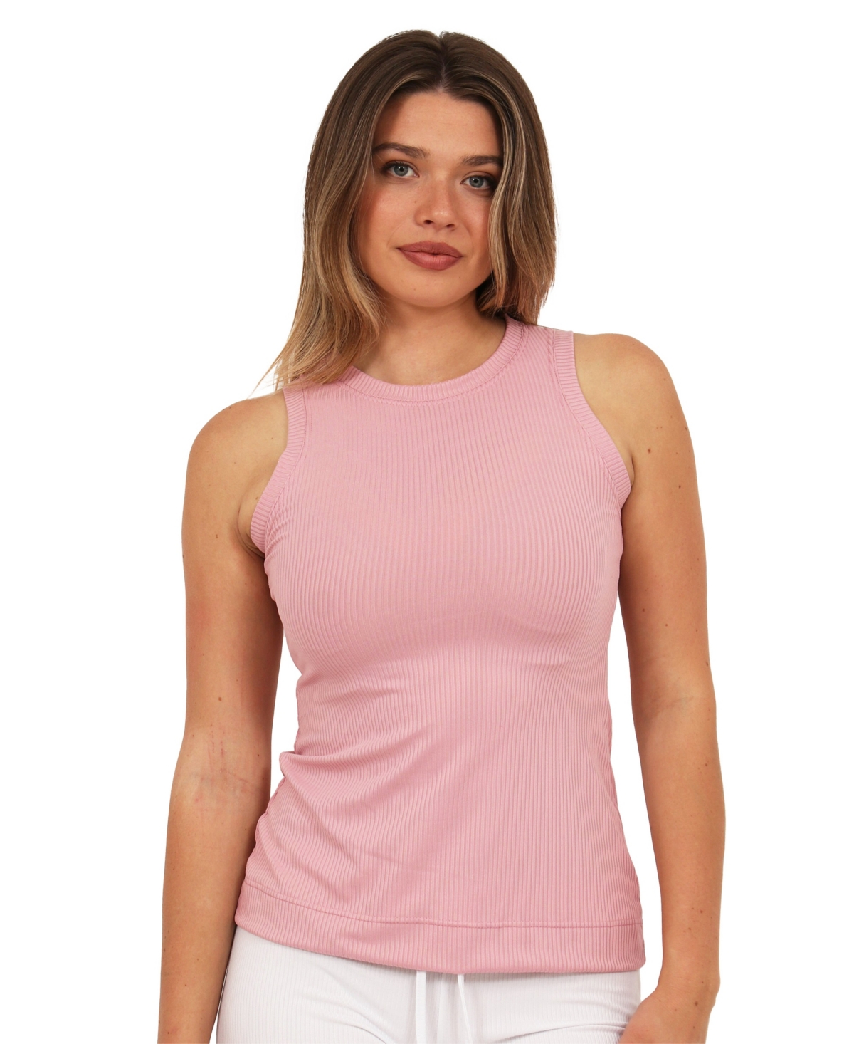 Click here for 24seven Comfort Apparel Womens Ribbed Knit Sleevel... prices