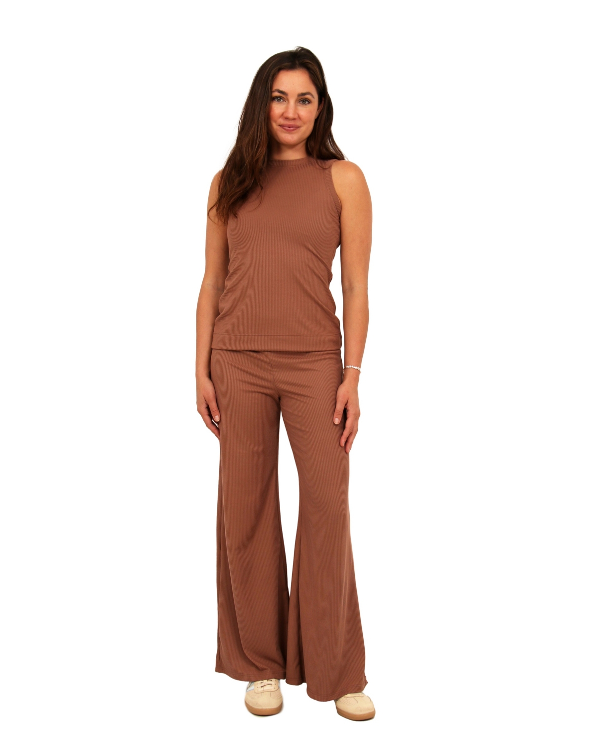 Click here for 24seven Comfort Apparel Womens Ribbed Knit Tank To... prices