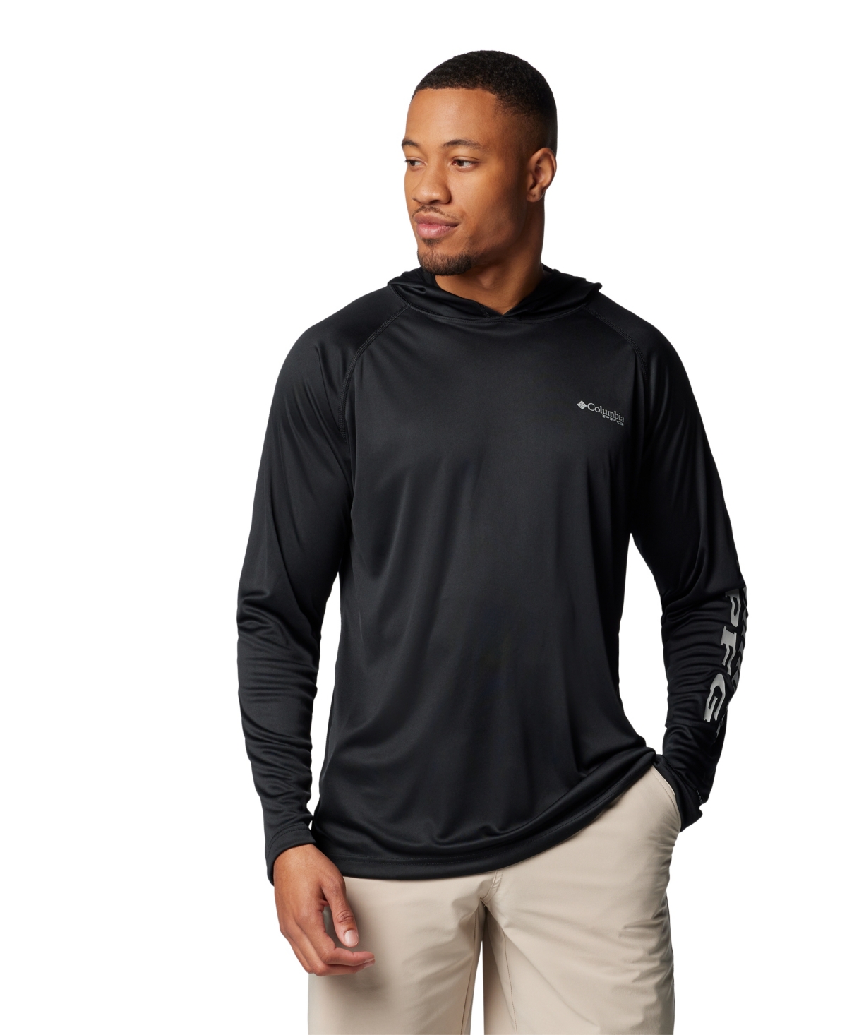 Click here for Columbia Mens Terminal Tackle Upf 50 Hoodie - Blac... prices