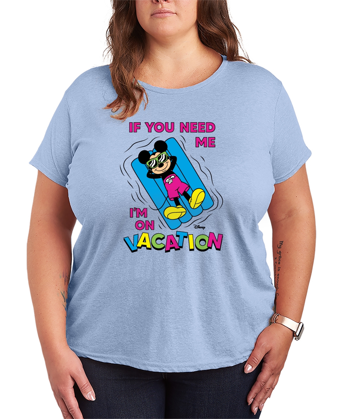 Click here for Hybrid Apparel Plus Size Disney Mickey on Vacation... prices