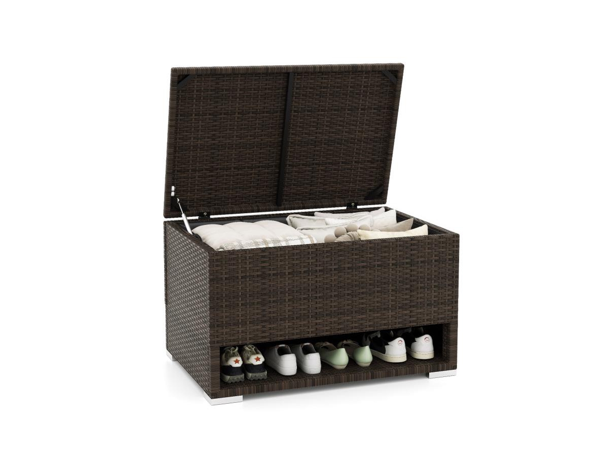 Click here for sumyeg Pe Rattan Storage Bin with Waterproof Liner... prices