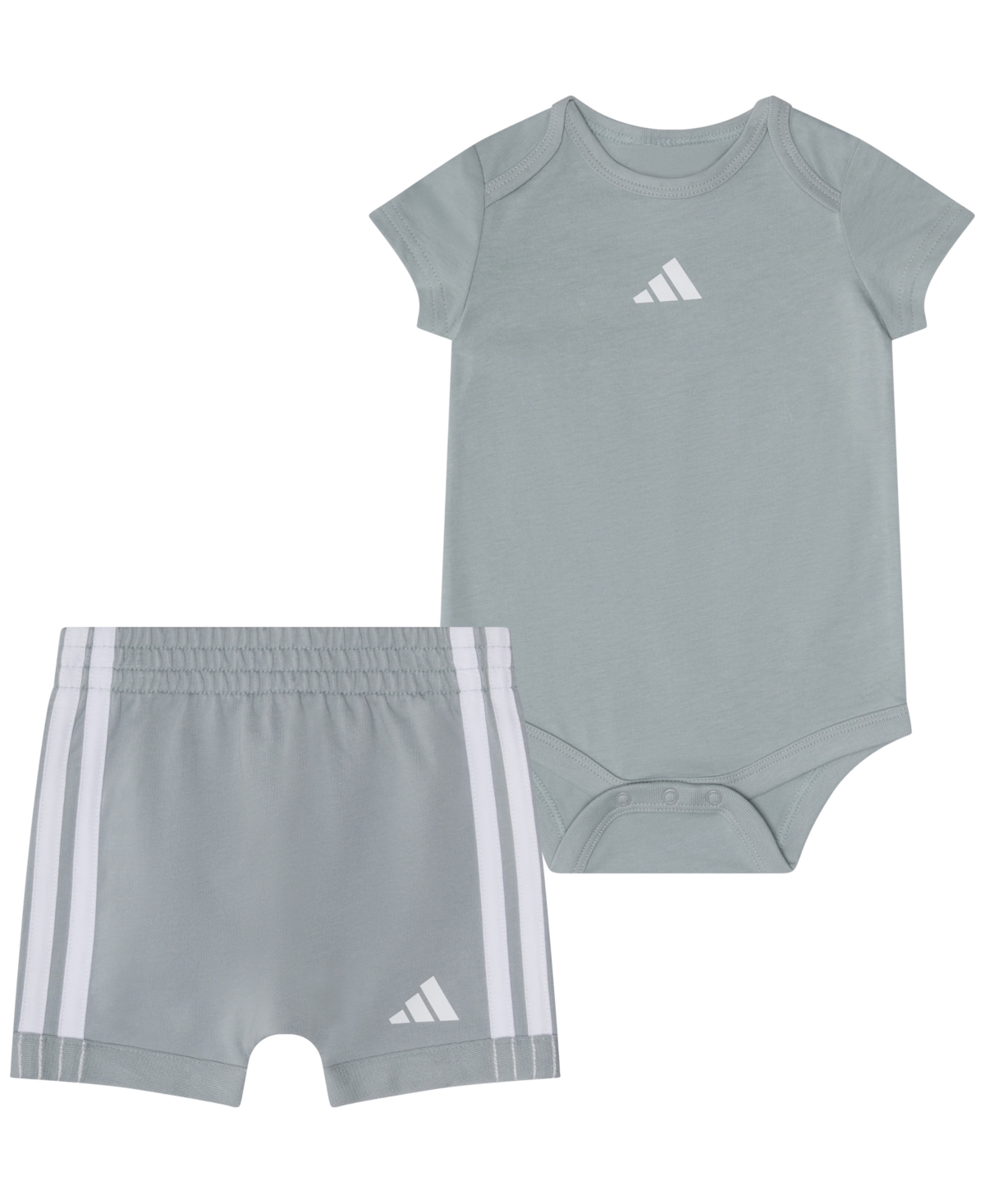 Click here for adidas Baby Boys Short-Sleeve Bodysuit and Shorts... prices