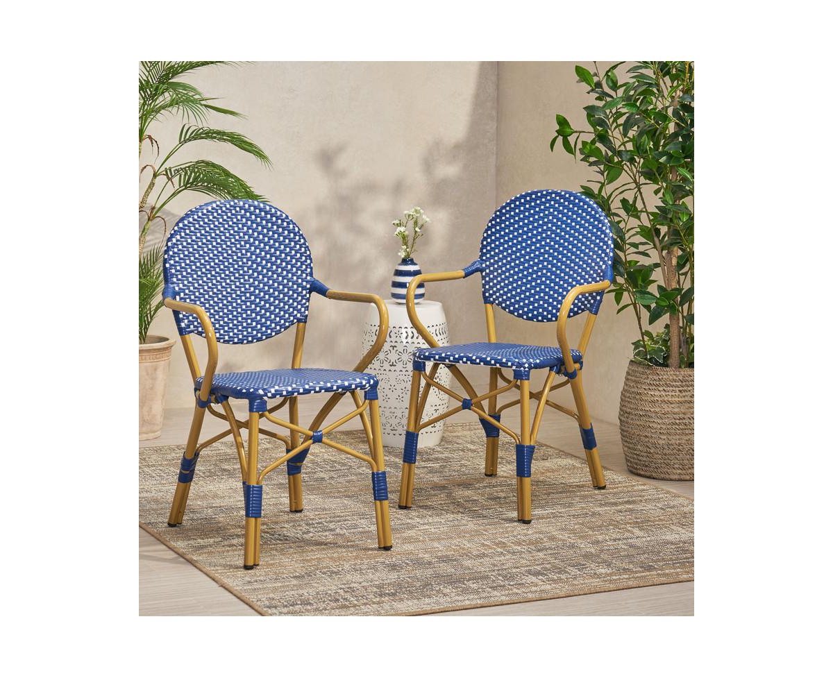 Click here for sumyeg French Style Outdoor Accent Chairs with Rat... prices