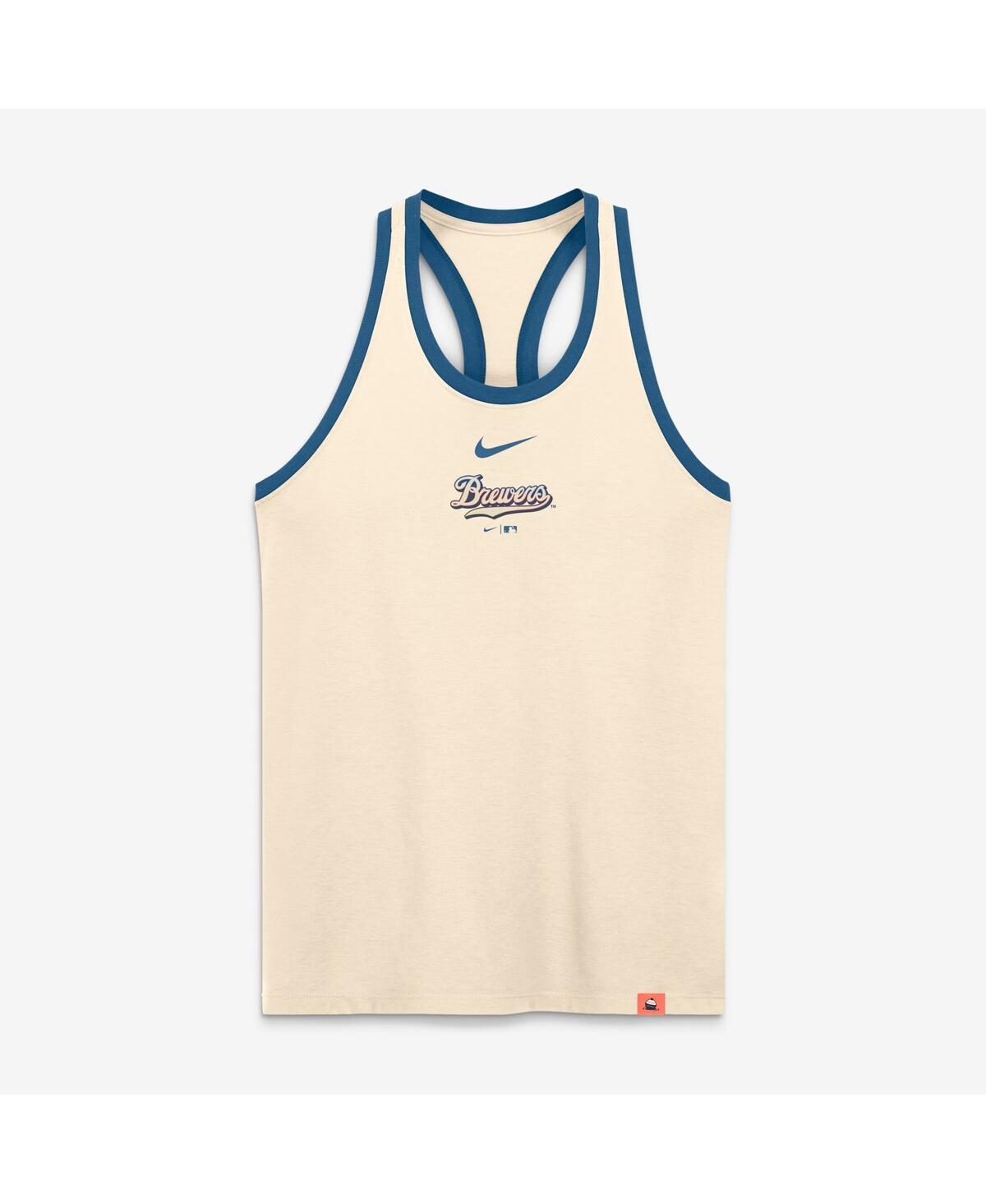 Click here for Nike Womens Natural Milwaukee Brewers 2026 City Co... prices