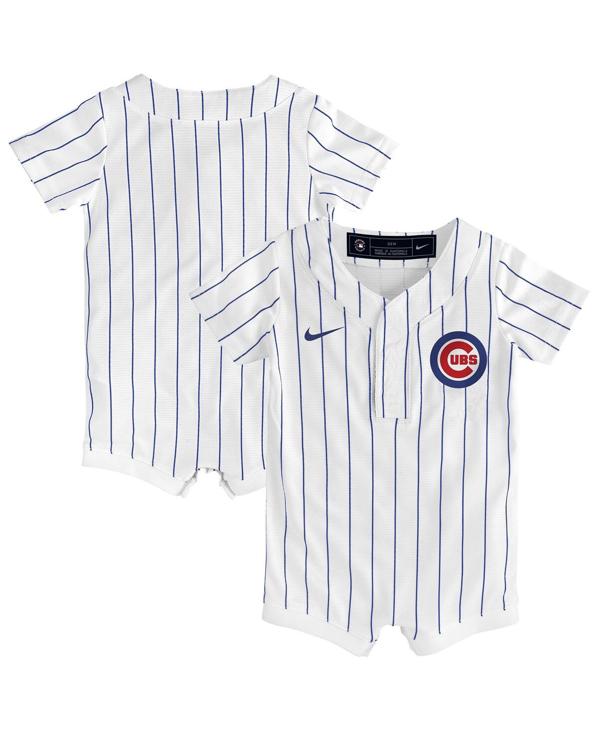 Click here for Nike Baby Boys and Girls White Chicago Cubs Home R... prices