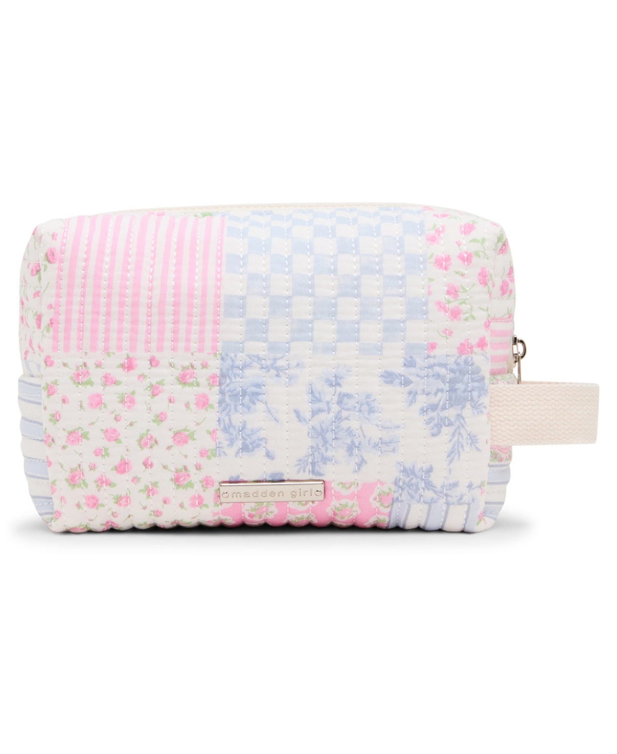 Click here for Madden Girl Eddieqc Quilted Mini Zipper Wallet - M... prices