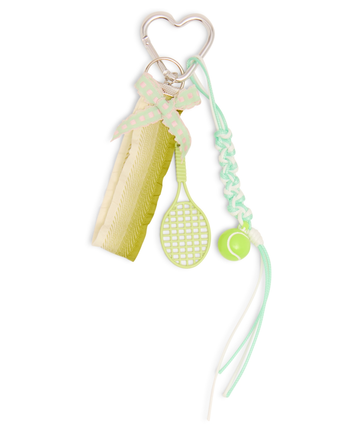 Click here for Madden Girl Tennis Bag Charm - Multi prices