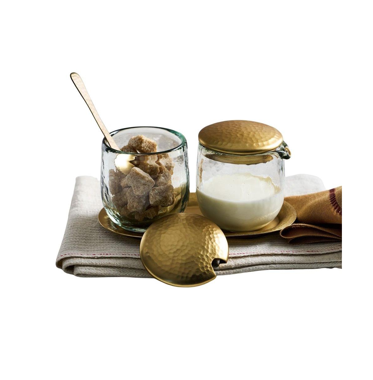 Click here for The Collective  Pebbled Sugar and Creamer Set - Cl... prices