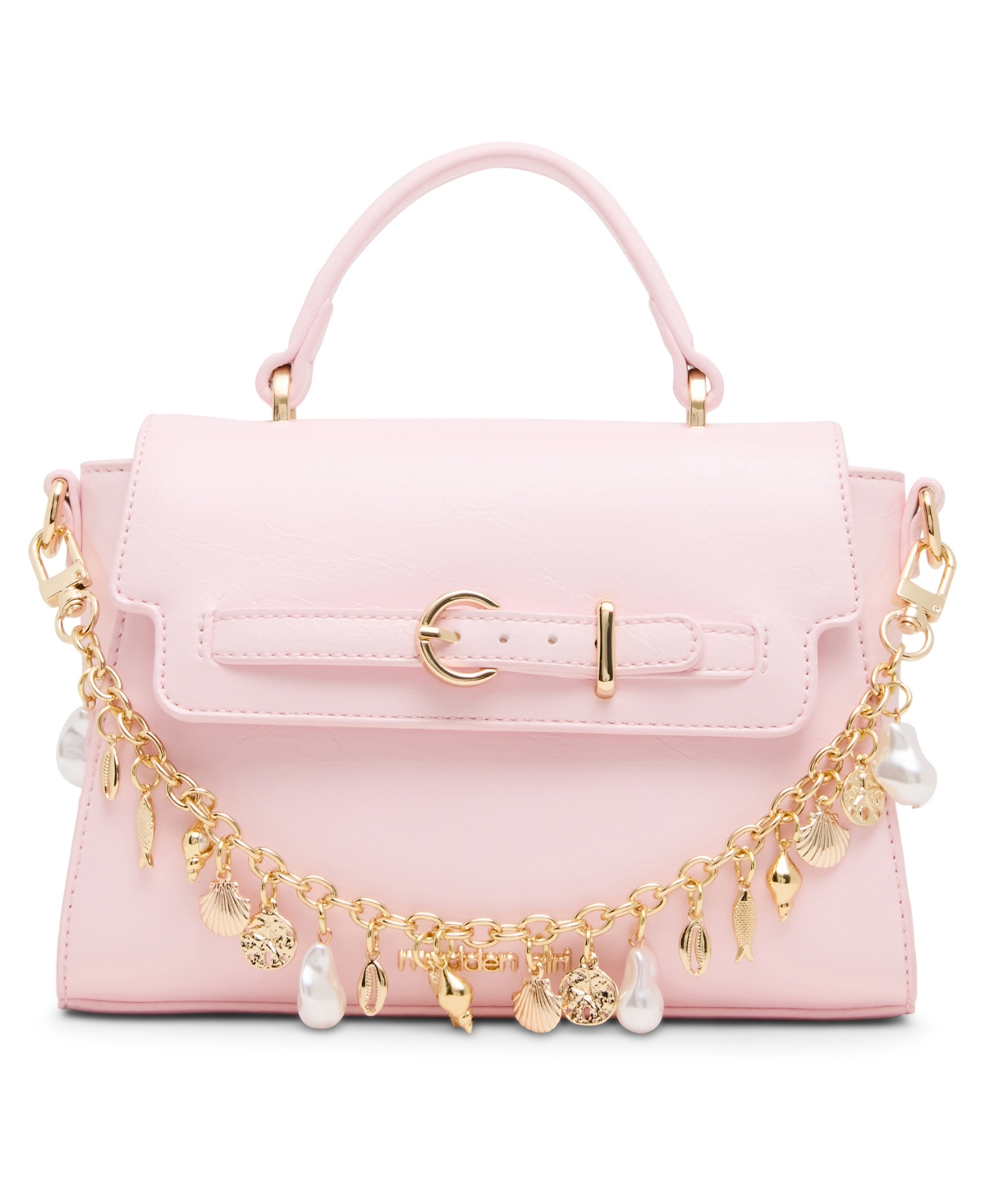 Click here for Madden Girl Shell Small Magnetic Snap Satchel Hand... prices