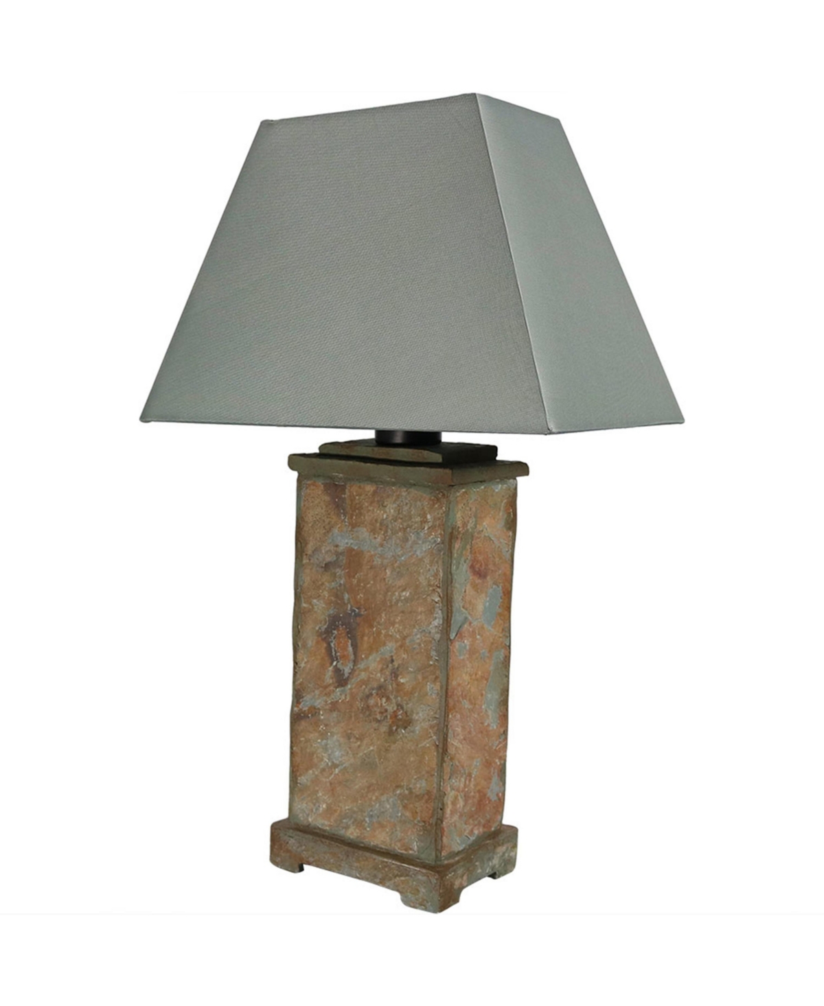 Click here for Contemporary Natural Slate and Fabric Cream Shade... prices