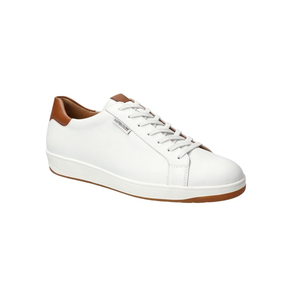 Click here for Mephisto Mens Hasko Sneaker - White prices