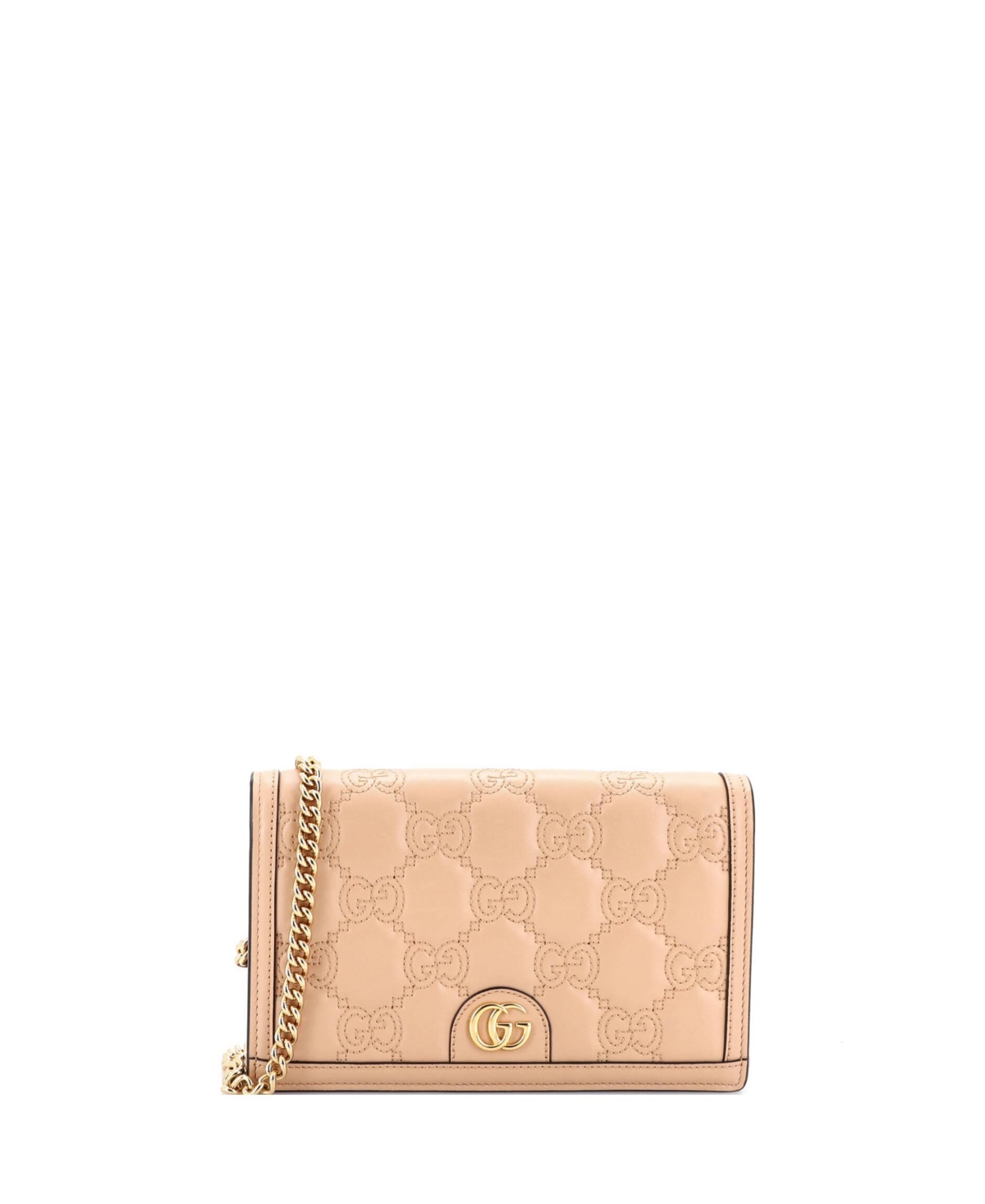 Click here for Pre-Owned Gucci Mini Petite Gg Marmont Chain Walle... prices