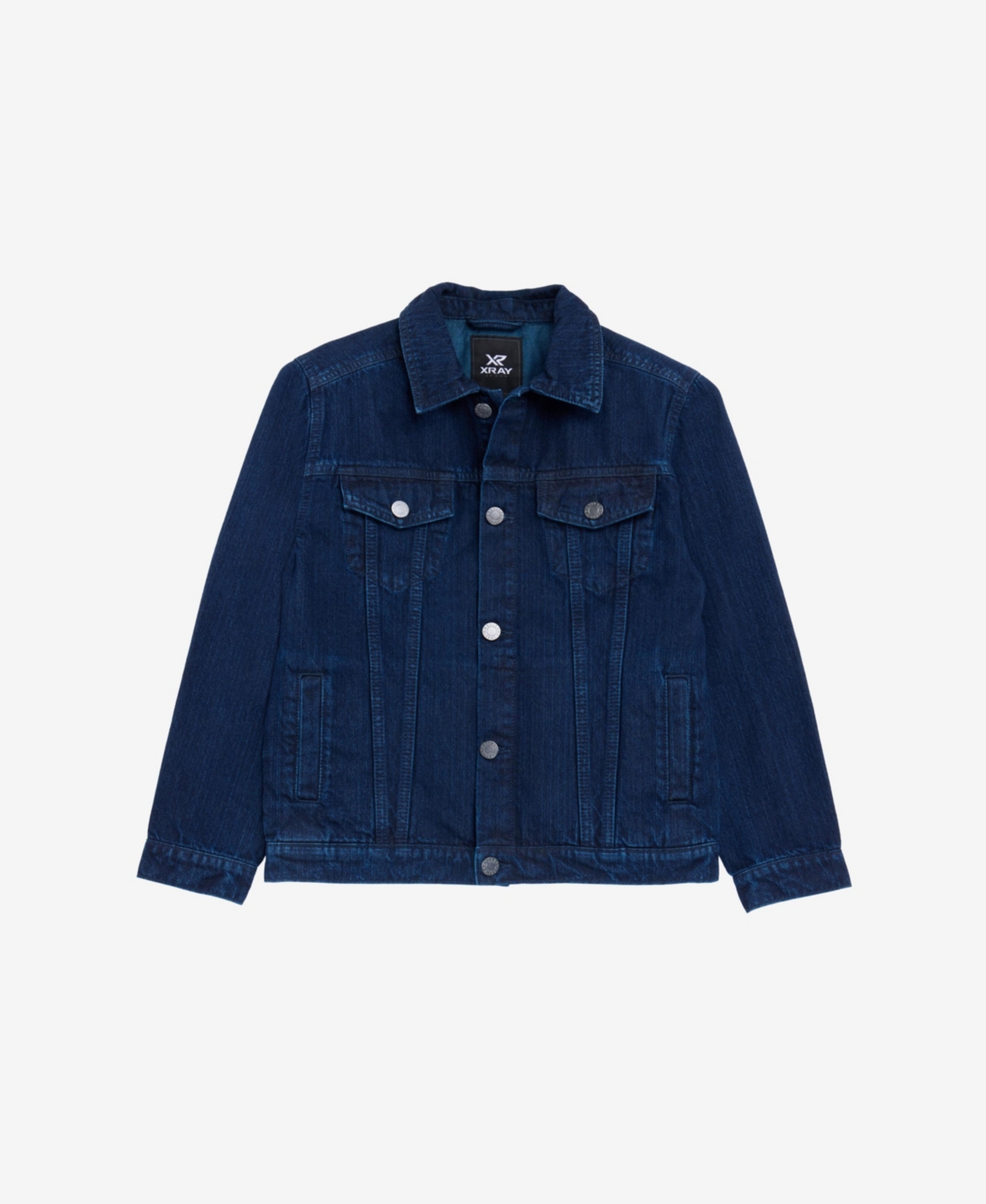 Click here for Xray Boys Trucker Denim Jacket - Plain navy prices