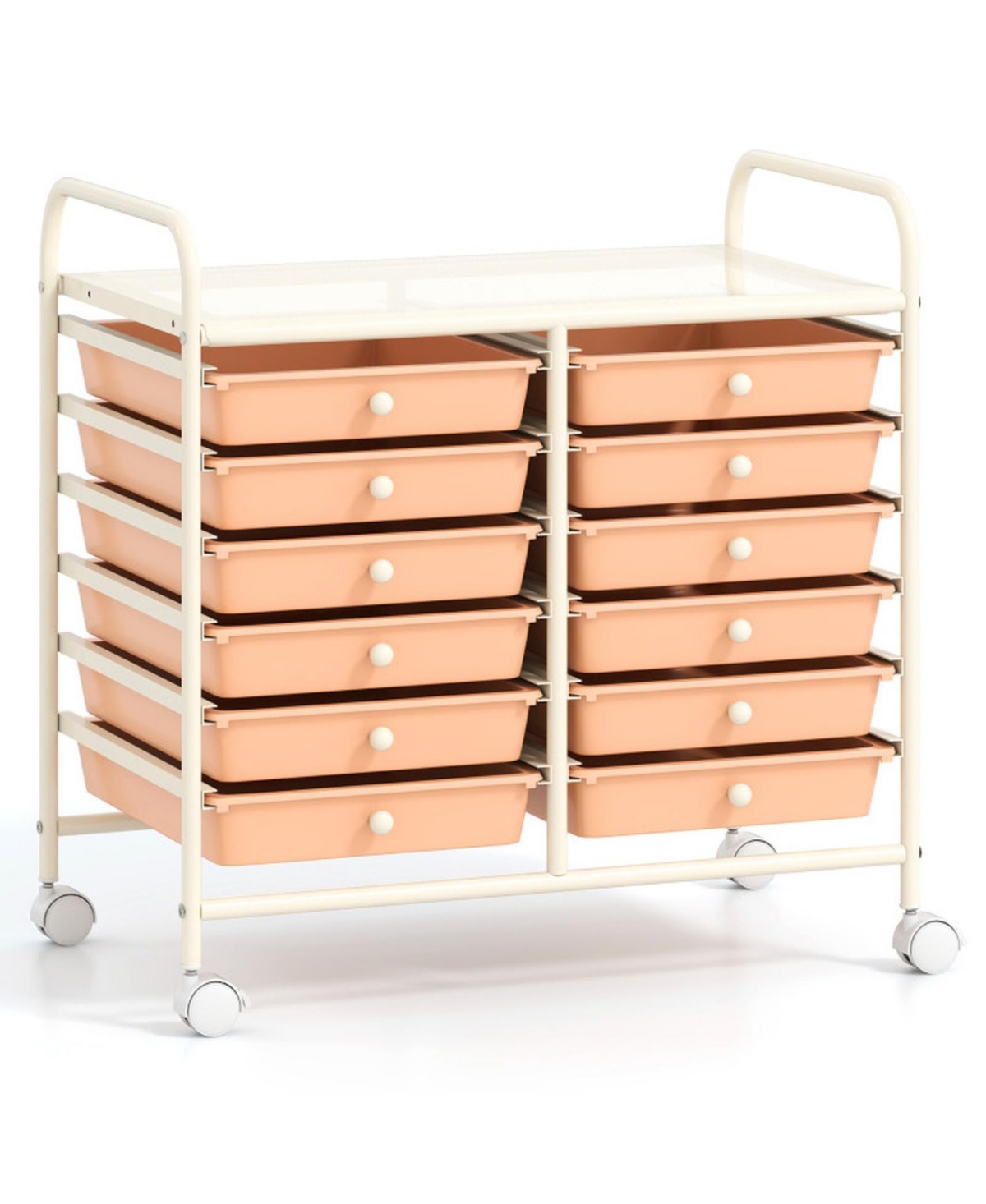 Click here for Gouun 12-Drawer Rolling Storage Cart with Steel Fr... prices