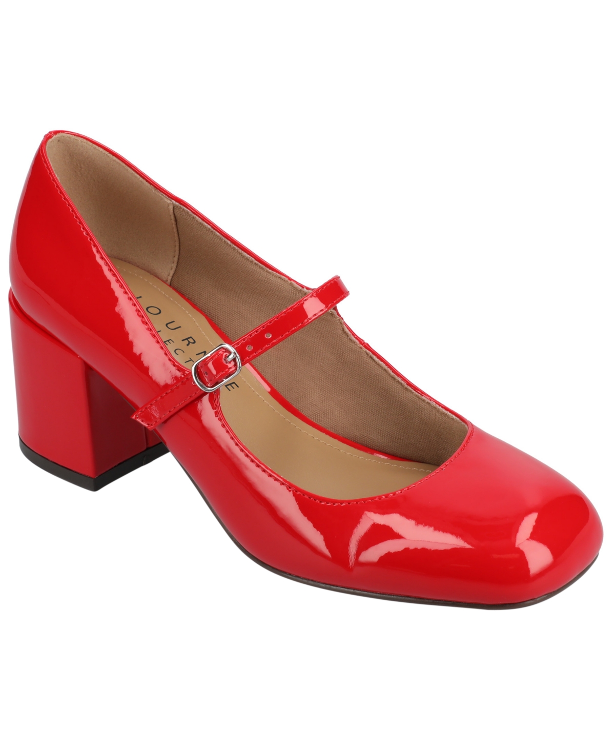 Click here for Journee Collection Womens Okenna Mary Jane Block H... prices