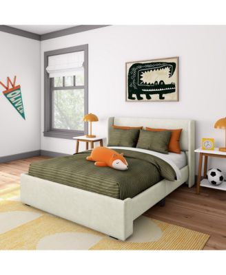 Click here for Max Lily Full Upholstered Rectangular Headboard Pl... prices