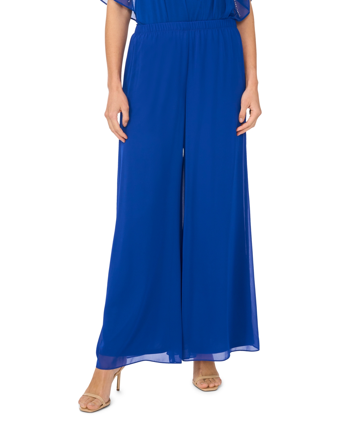 Click here for Msk Womens Mid-Rise Pull-On Pants - Goddess Blue prices