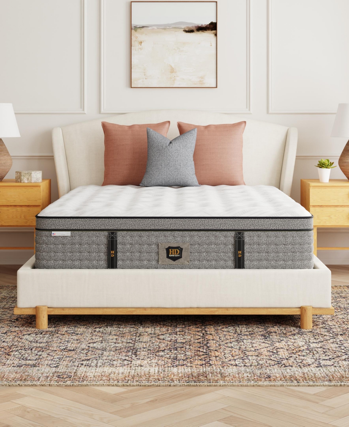 Click here for Paramount Hd Vincent 15 Plush Pillow Top Mattress... prices