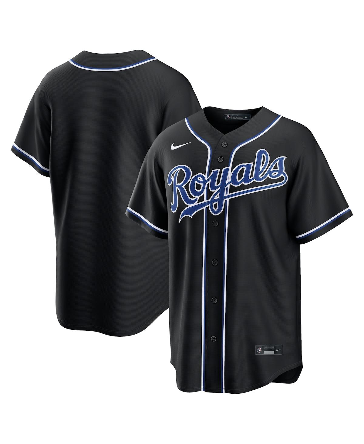 Click here for Nike Mens Black Kansas City Royals 2026 Replica Fa... prices