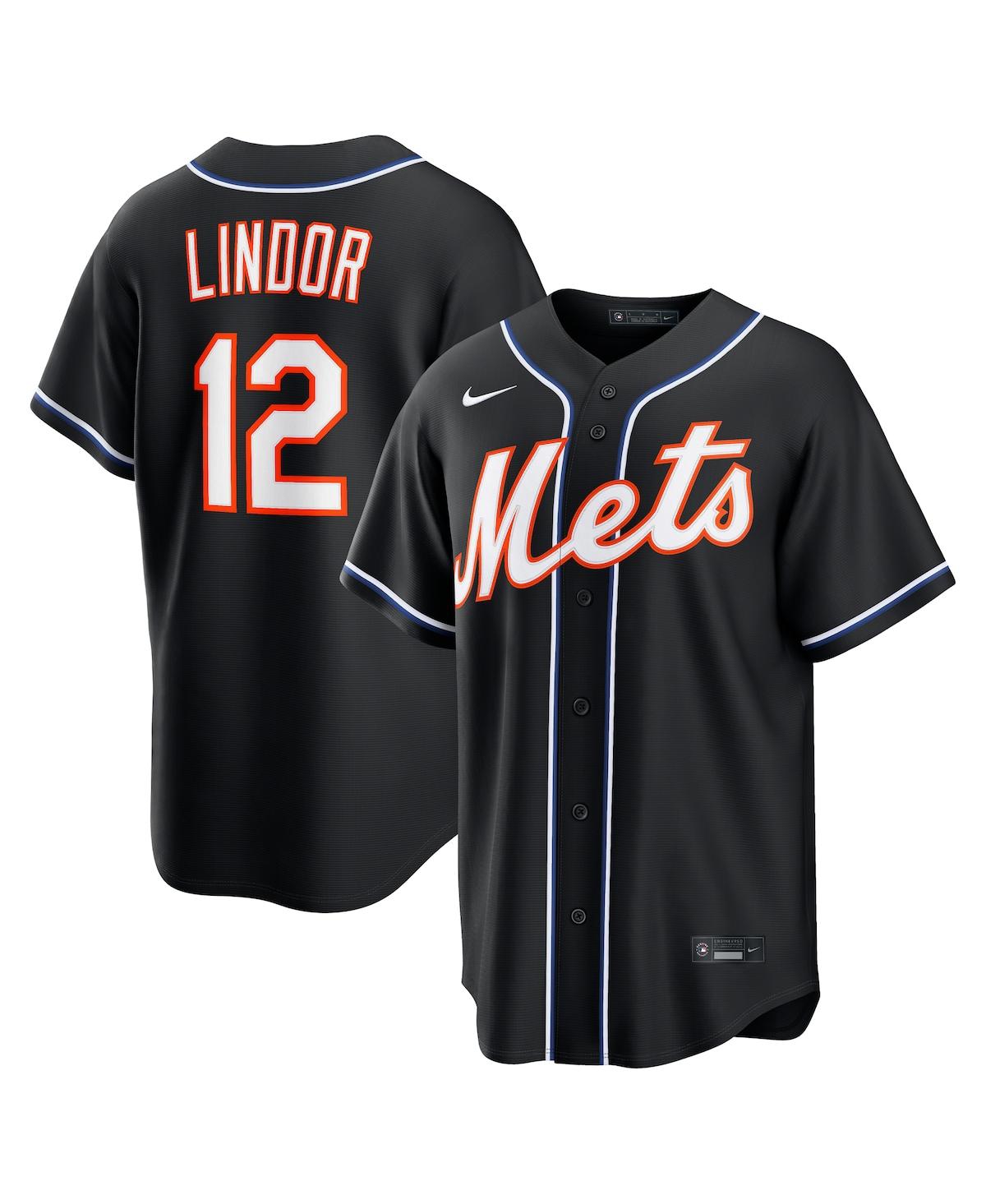 Click here for Nike Mens Francisco Lindor Black New York Mets 202... prices