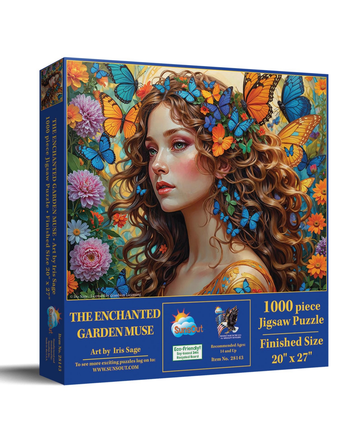 Click here for SunsOut The Enchanted Garden Muse 1000 piece Jigsa... prices