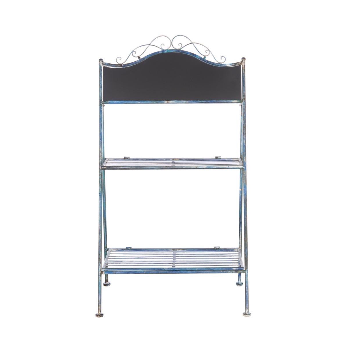 Click here for Augusta Home Natum Plant Stand - Mossy blue prices