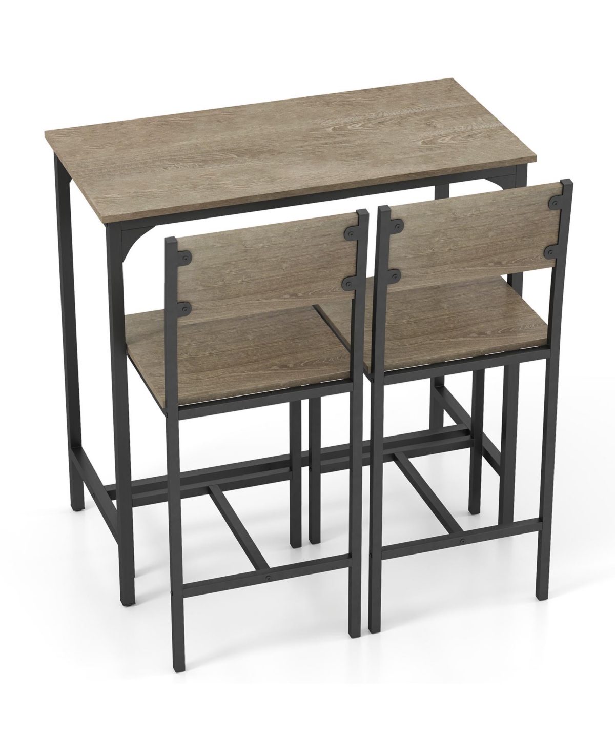 Click here for Slickblue Small Space Bar Dining Set 3 Piece with... prices