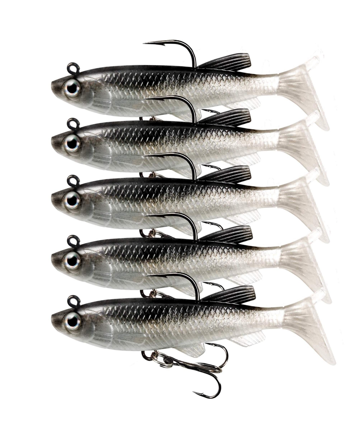 Click here for Gnuadz Soft Swimbaits Pre-rigged Jig Heads Paddle... prices