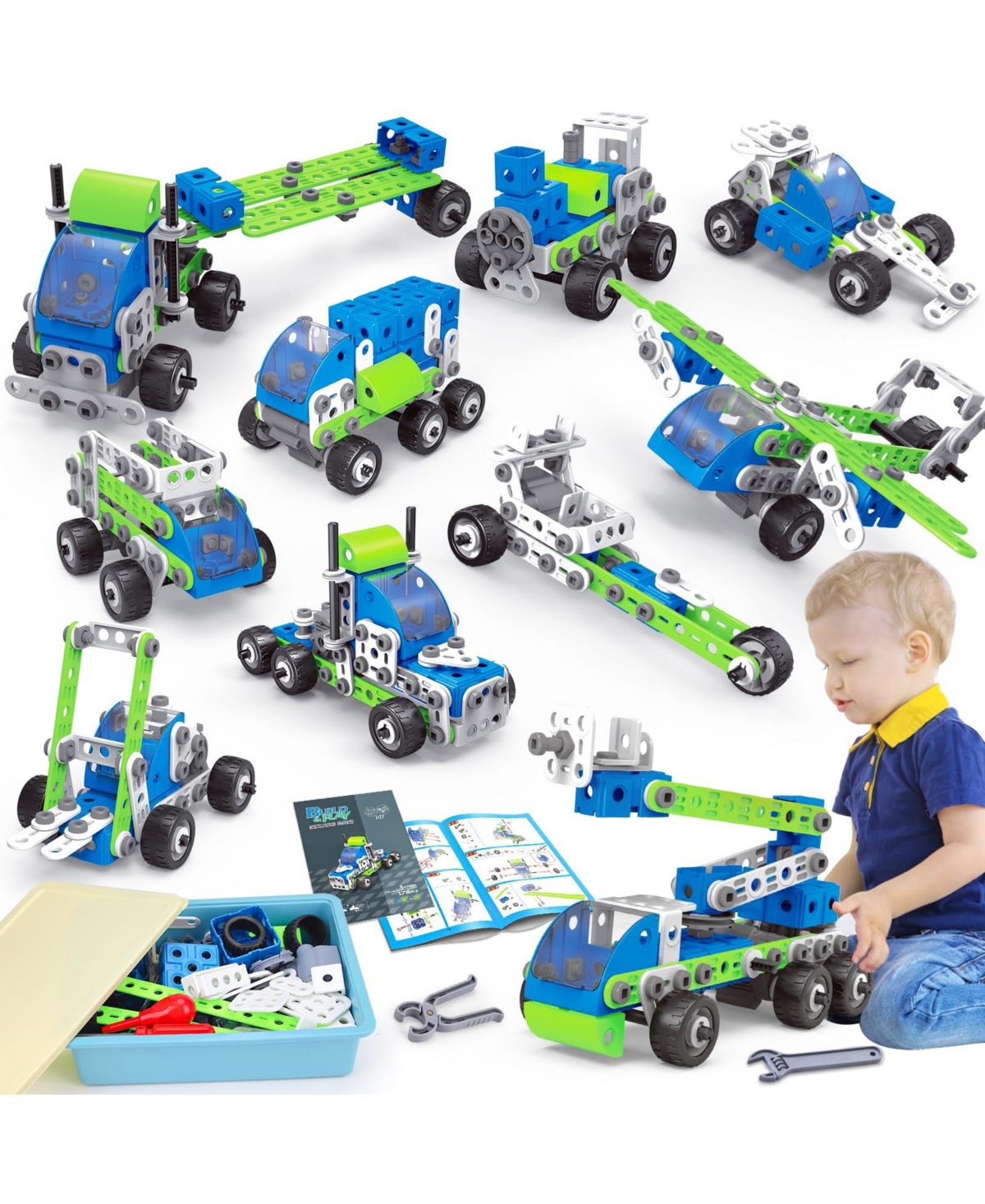 Click here for Gnuadz Electric Stem Building Toys 10-in-1 Educati... prices
