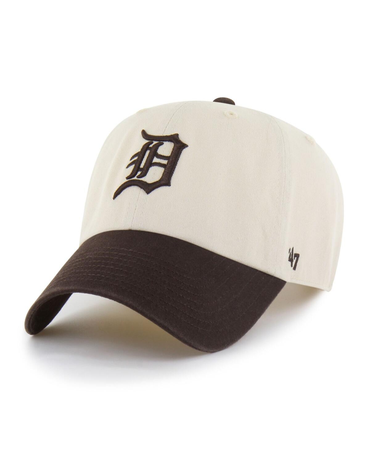 Click here for 47 Brand Mens Natural/Brown Detroit Tigers Two-Ton... prices