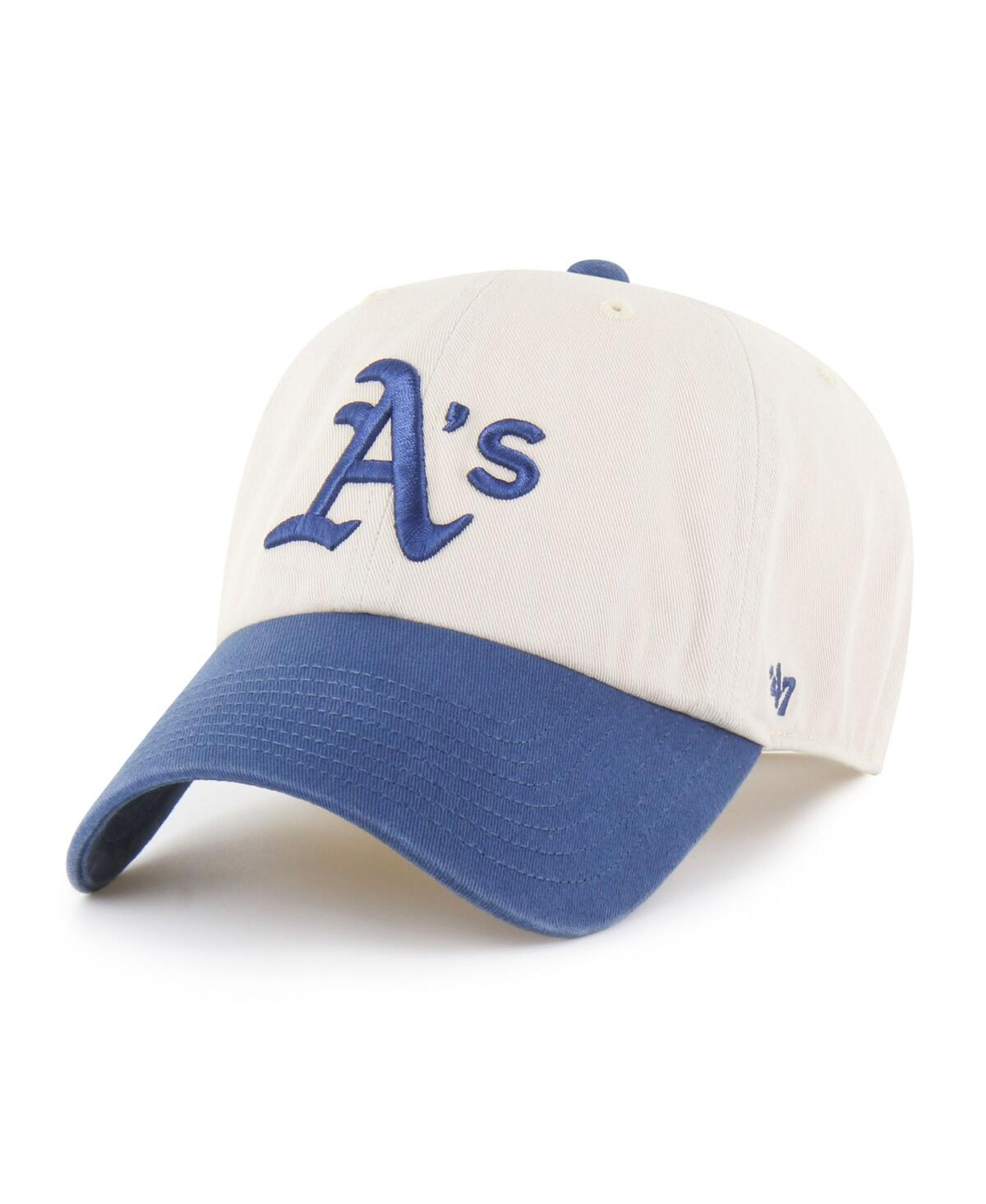 Click here for 47 Brand Mens Natural/Blue Athletics Two-Tone Fash... prices