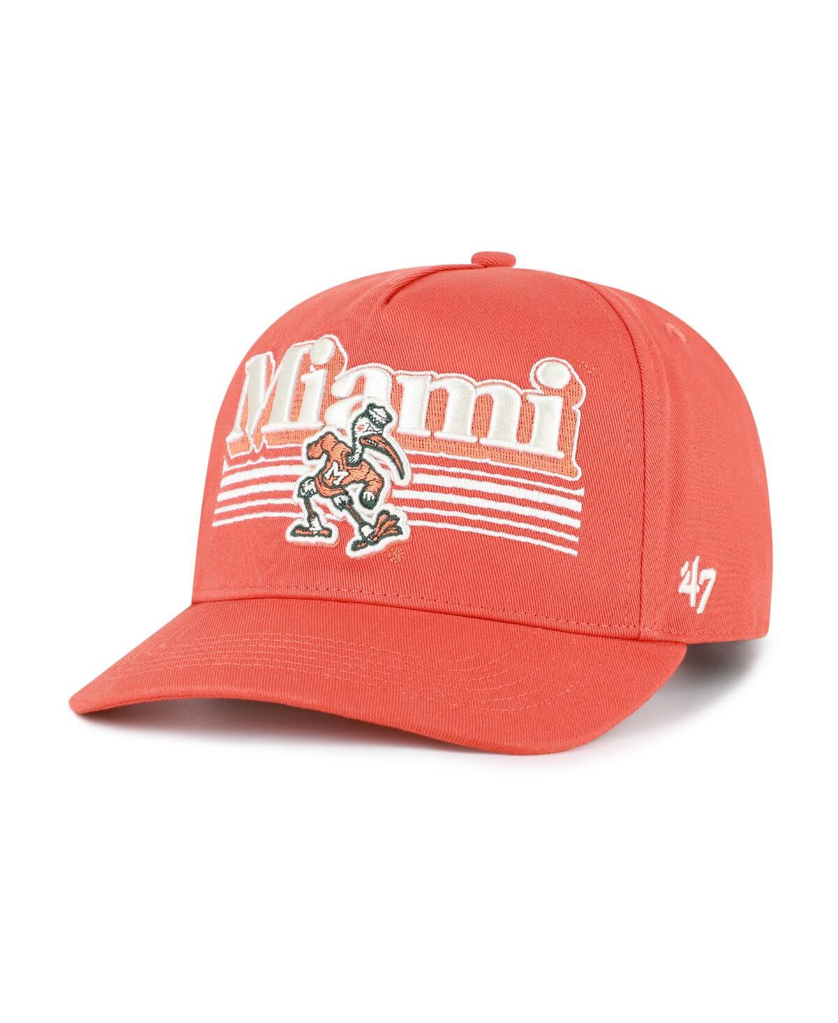 Click here for 47 Brand Mens Orange Miami Hurricanes Script Fade... prices