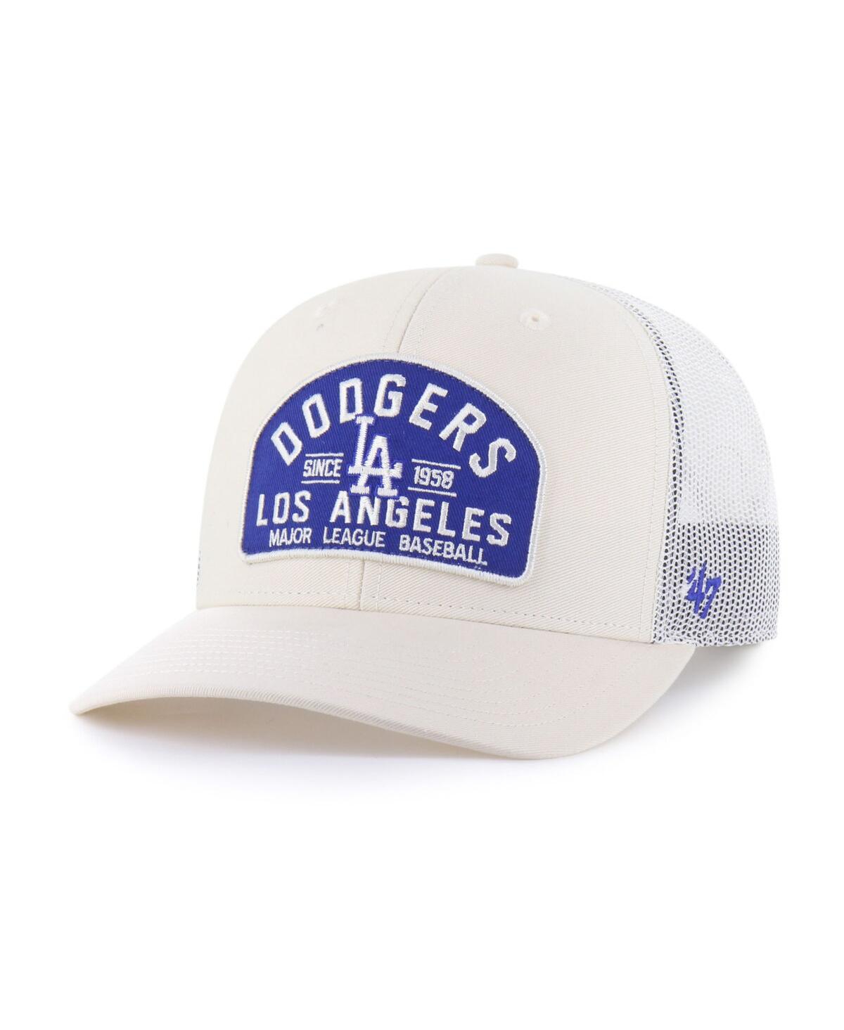 Click here for 47 Brand Mens Cream Los Angeles Dodgers Leland Adj... prices