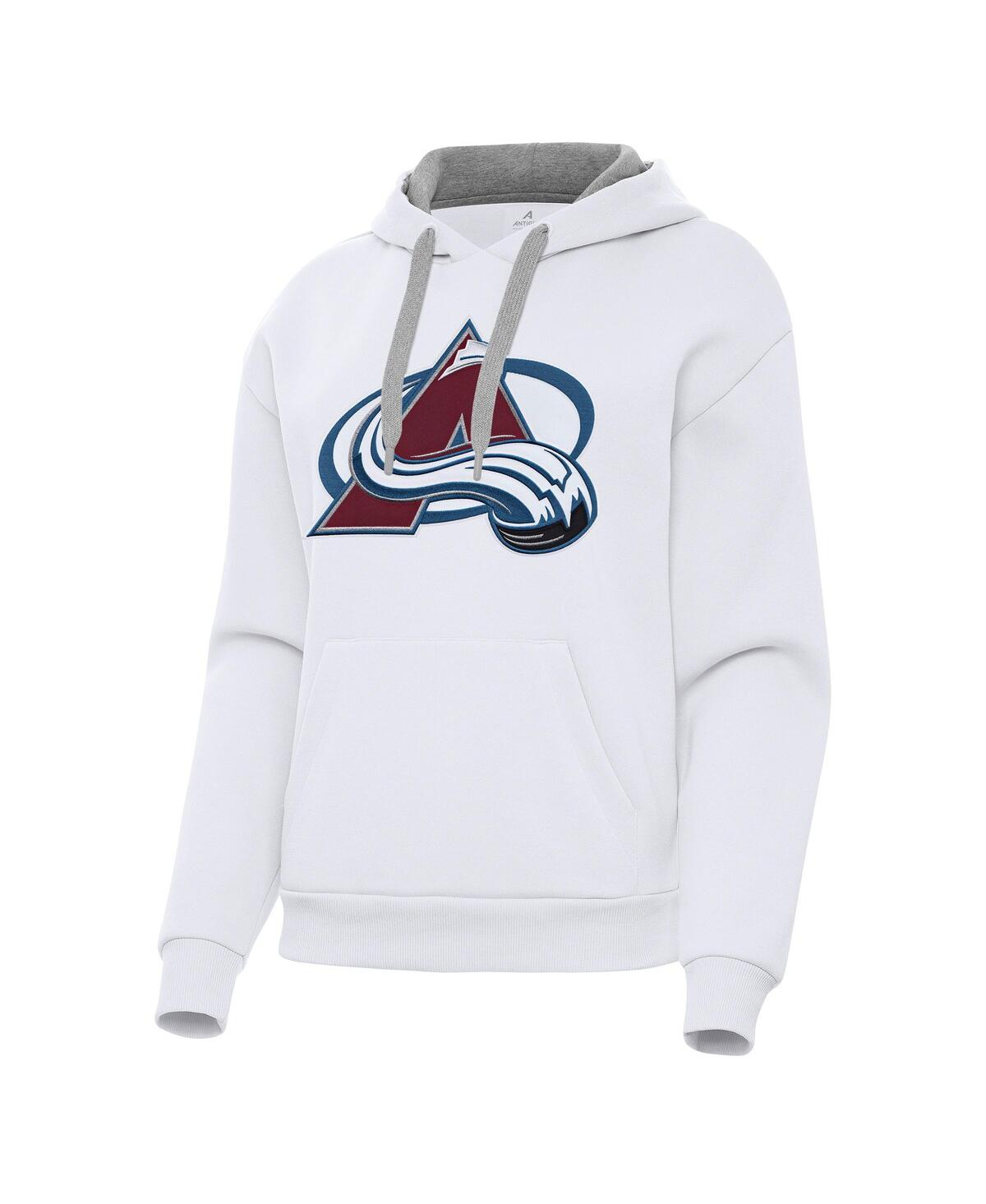 Click here for Antigua Womens White Colorado Avalanche Victory Pu... prices
