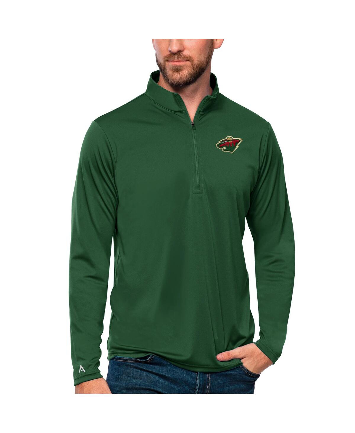 Click here for Antigua Mens Green Minnesota Wild Tribute Quarter-... prices