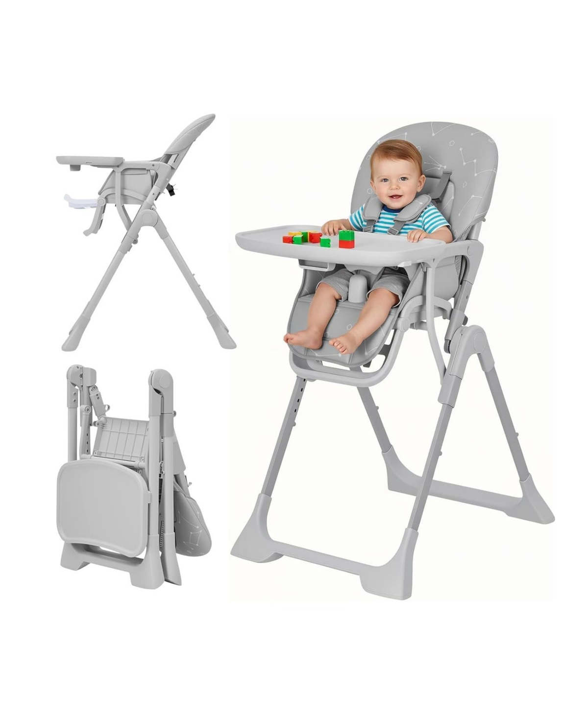 Click here for gaomon Baby High chair  Foldable Feeding Chairs fo... prices