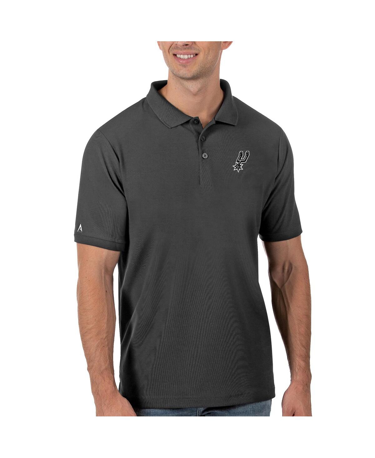 Click here for Antigua Mens Gray San Antonio Spurs Legacy Pique P... prices