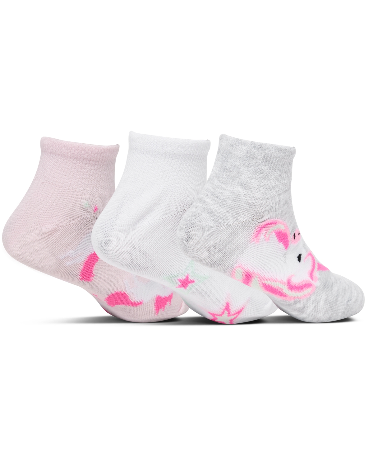 Click here for Sof Sole Big Kids 3-Pack Enchanted Dreams Quarter... prices