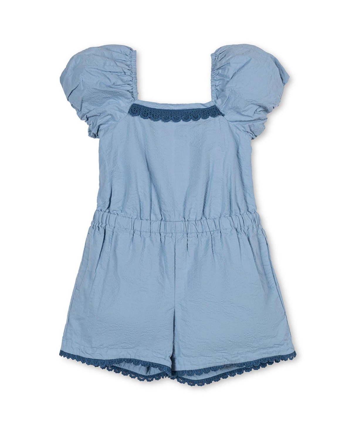 Click here for Hope & Henry Baby Organic Ruffle Collar Button Fro... prices