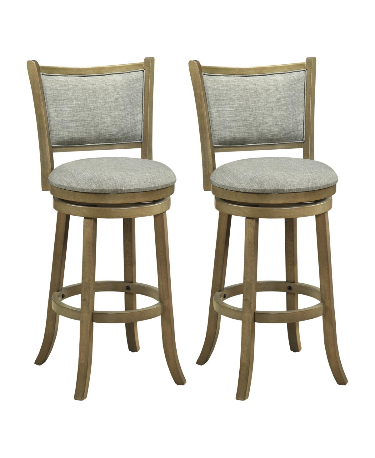 Click here for Gymax Swivel Bar Stools Set of 2 30 Inch Bar Heigh... prices