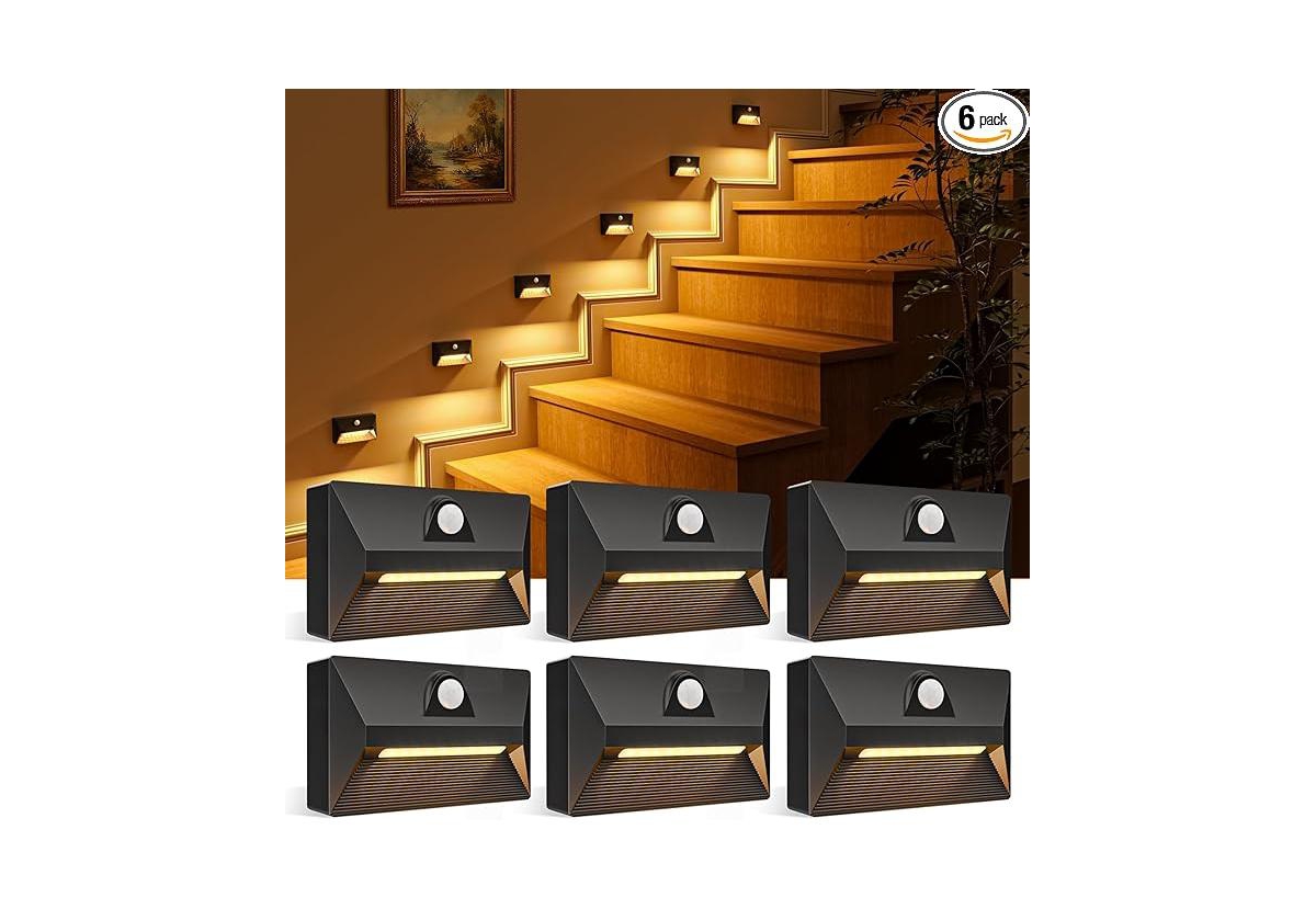 Click here for Midola Motion Sensor Stair Lights Rechargeable 6 P... prices