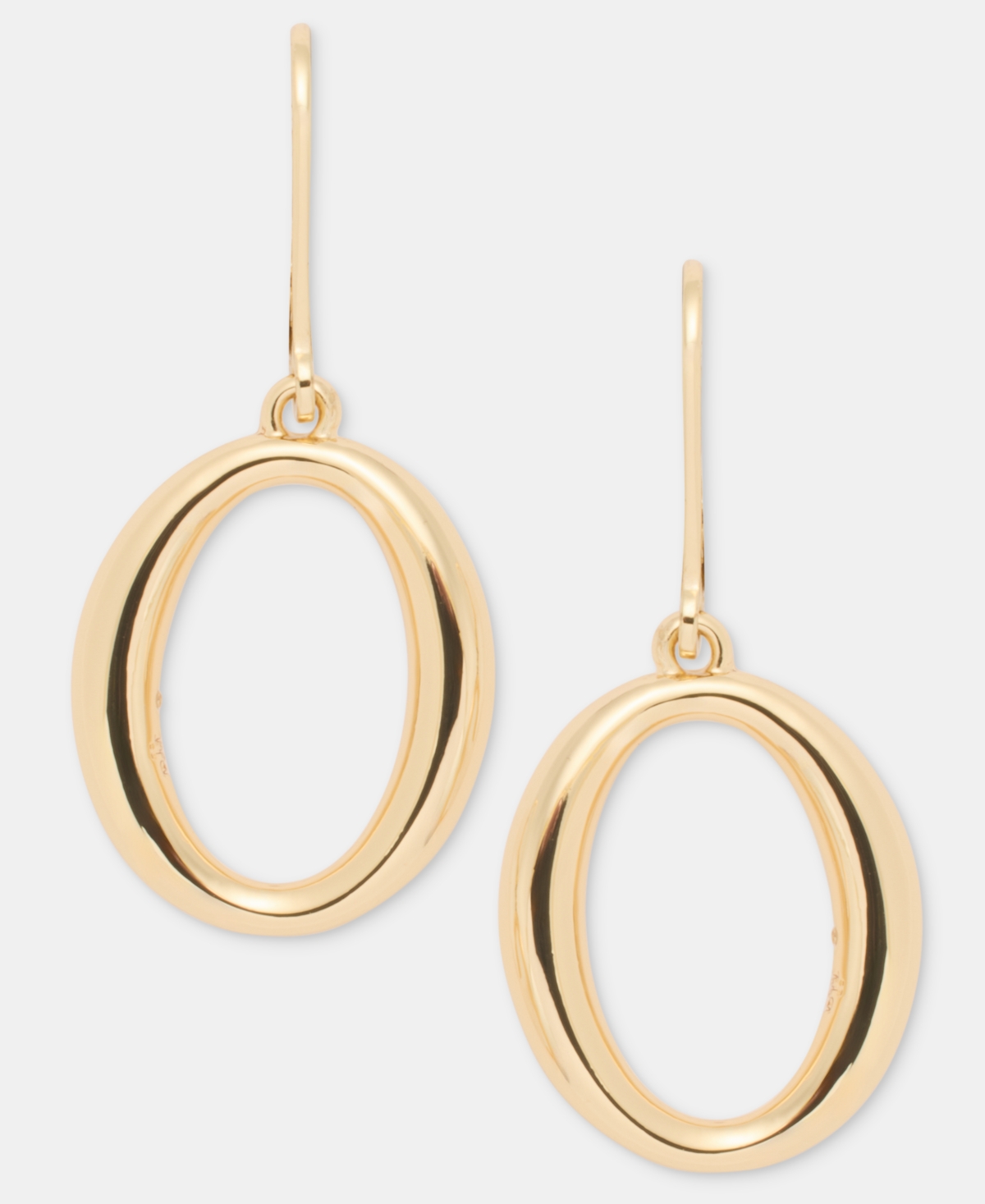 Click here for Lauren Ralph Lauren Open Oval Drop Earrings - Gold prices
