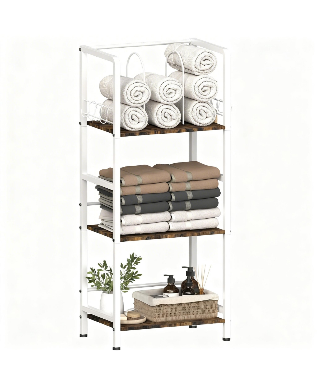 Click here for Yigii Freestanding Towel Rack 3-Tier Metal Shelf U... prices