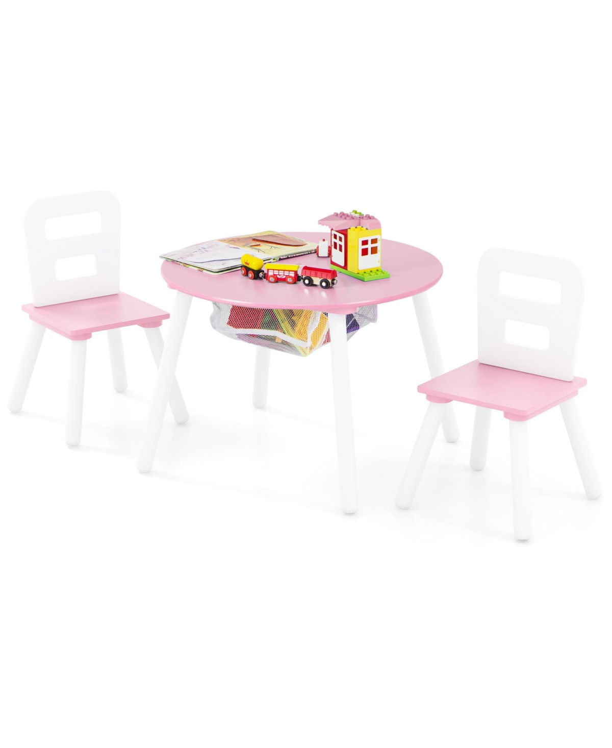 Click here for Sugift Wood Activity Kids Table and Chair Set with... prices