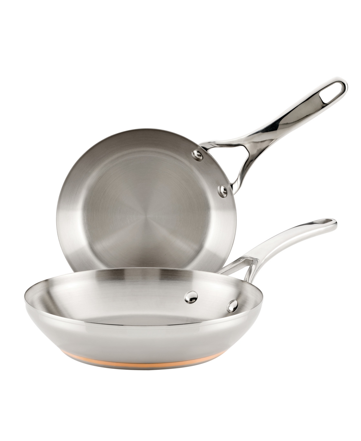 Click here for Anolon Nouvelle Copper Stainless Steel 8 & 9.5 Fre... prices