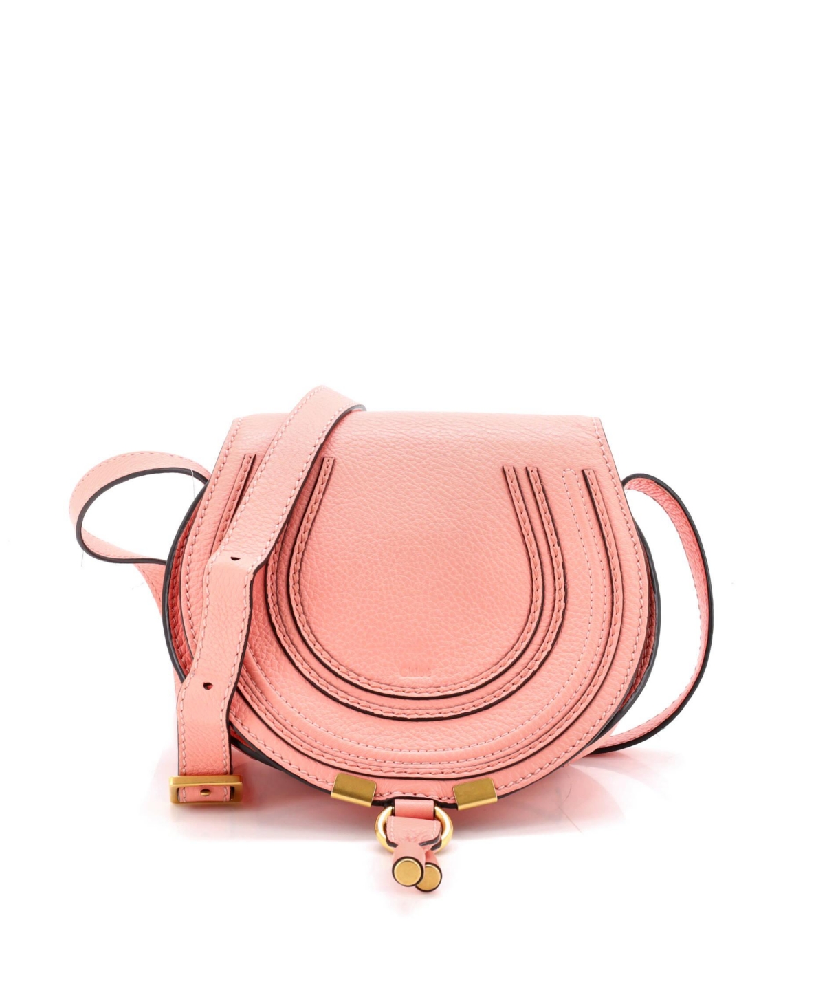 Click here for Pre-Owned Chloe Mini Marcie Crossbody Bag Leather... prices