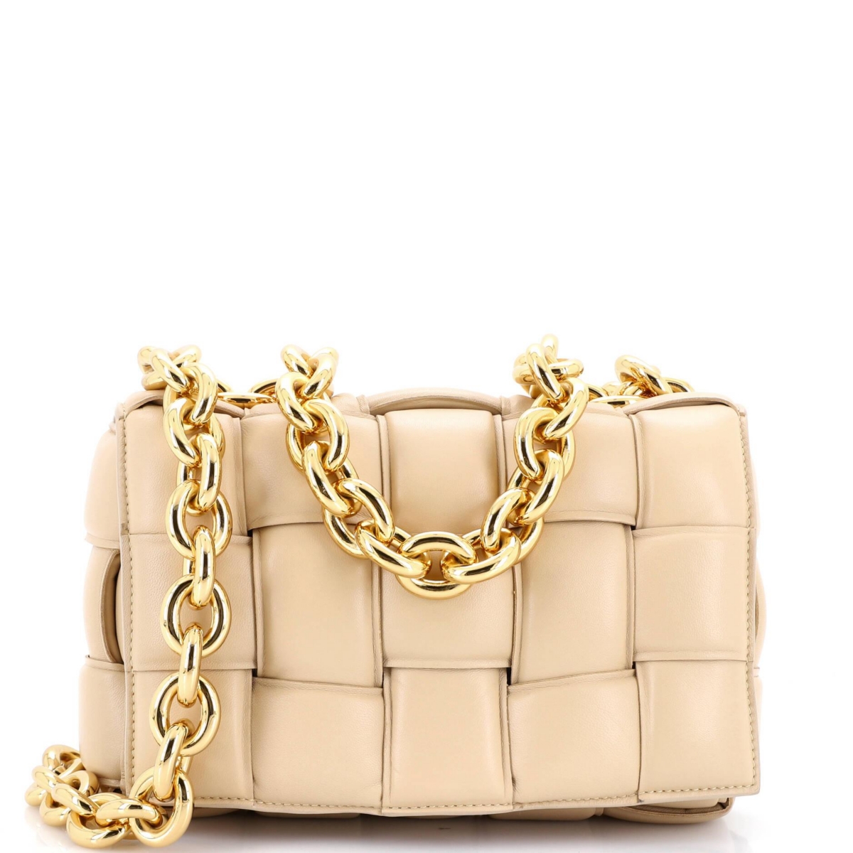 Click here for Pre-Owned Bottega Veneta Cassette Chain Crossbody... prices